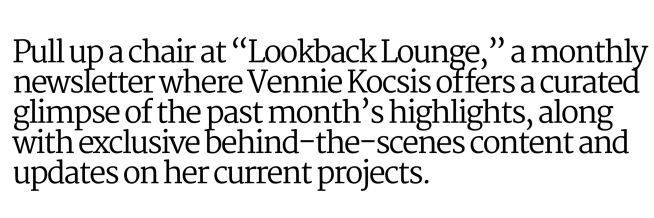 Vennie Kocsis – I write to live.